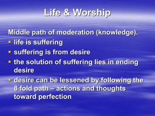 Buddhism lecture outline | PPT