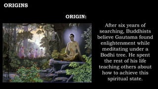 Elements of Religion; Buddhism Origins.pptx