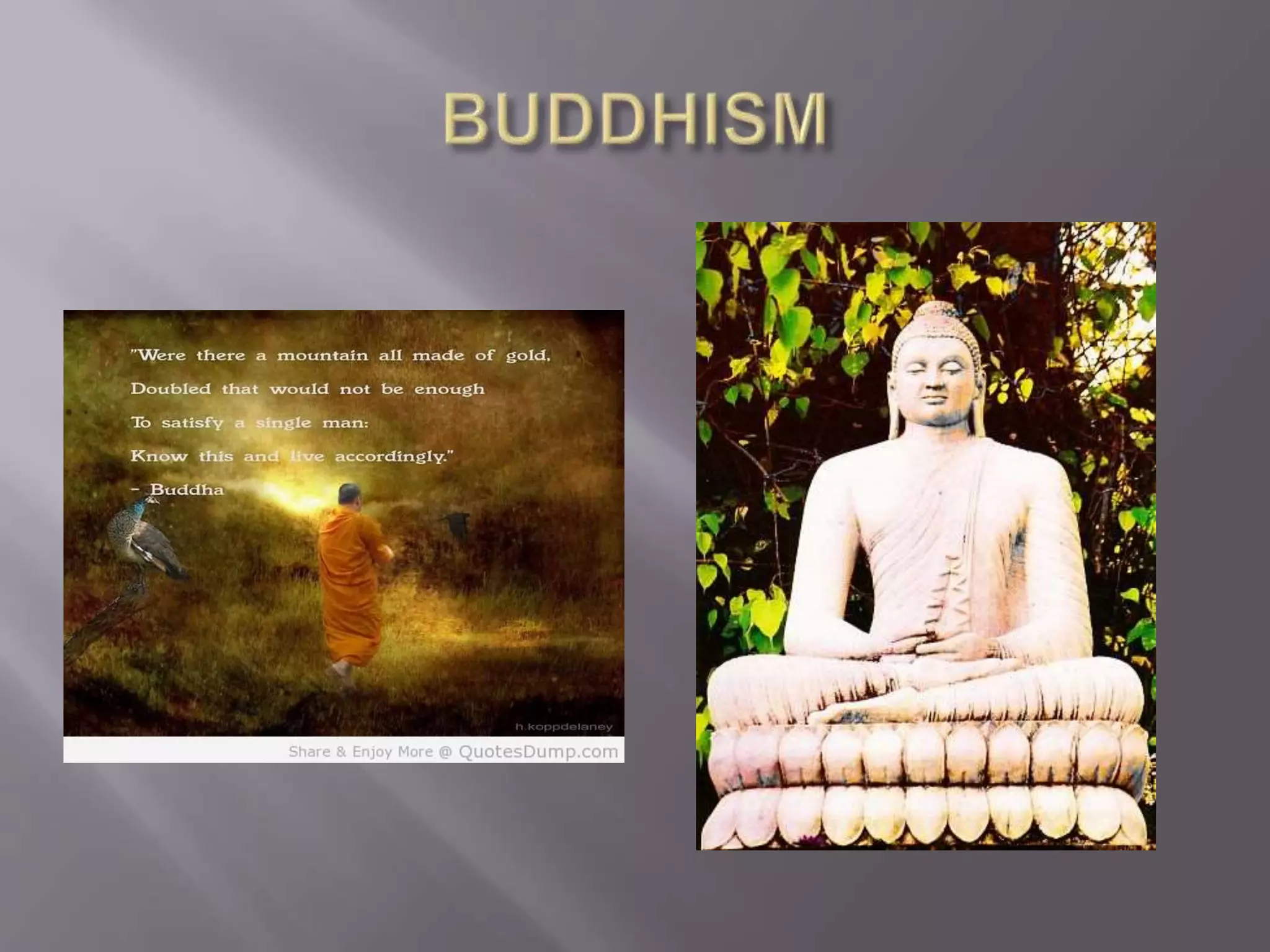 Buddhism slides | PPTX