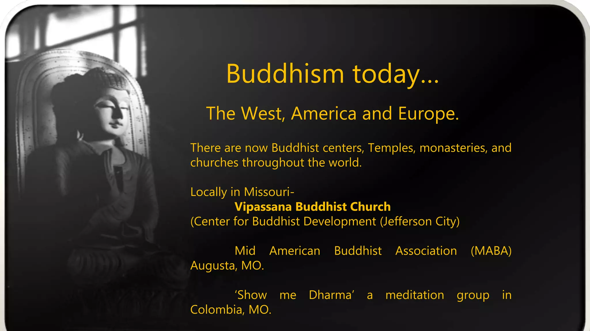 Buddhism the basics | PPTX