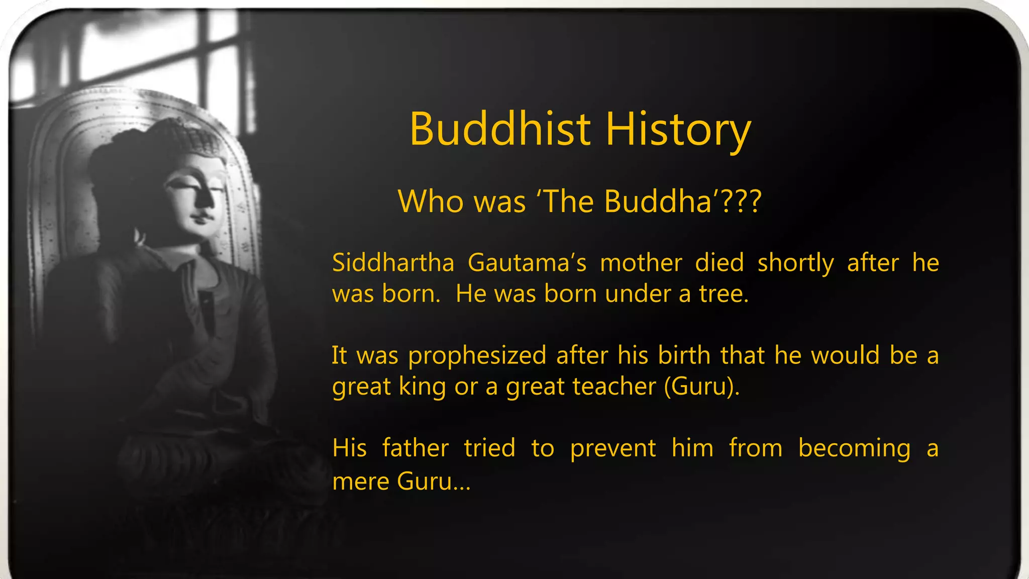 Buddhism the basics | PPTX