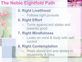 Buddhist-Ethics Part-II.ppt | Buddhism | Religion & Spirituality