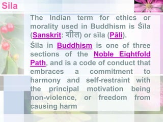 Buddhist-Ethics Part-II.ppt | Buddhism | Religion & Spirituality