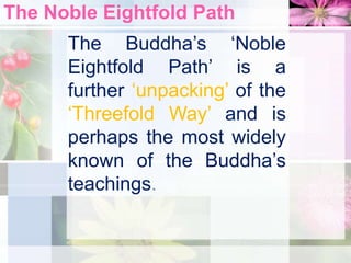 Buddhist-Ethics Part-II.ppt | Buddhism | Religion & Spirituality