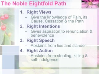 Buddhist-Ethics Part-II.ppt | Buddhism | Religion & Spirituality