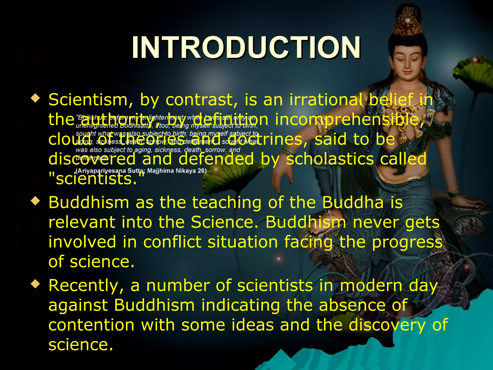 Buddhist and modern science | PPT