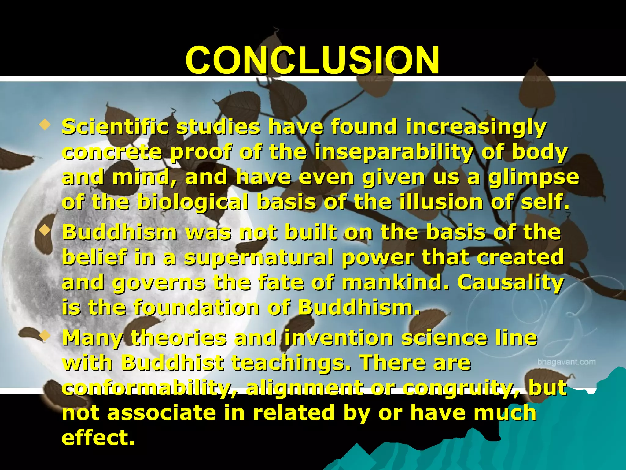 Buddhist and modern science | PPT