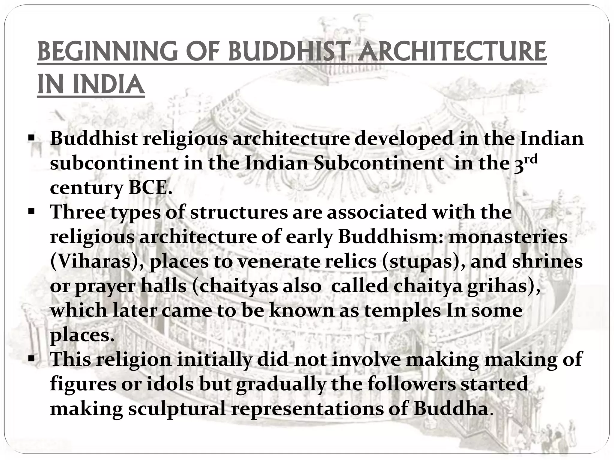 Buddhist architectrure | PPTX