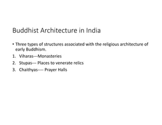 BUDDHISM IN ARCHITECTURE IN INDIA -A PEEW | PDF