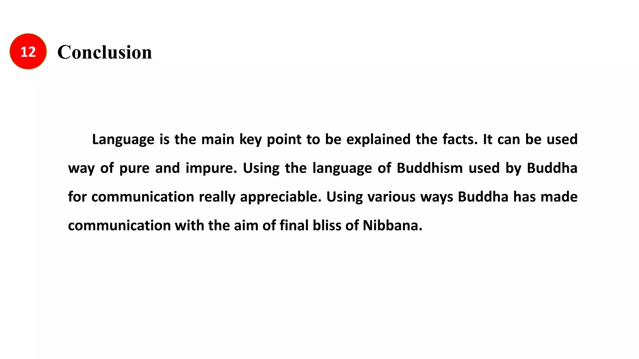 The Language Used by the Buddha | PPTX | Hinduism | Religion & Spirituality