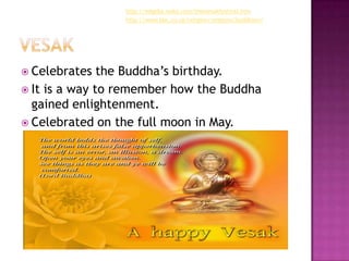 Buddhist holy days | PPT