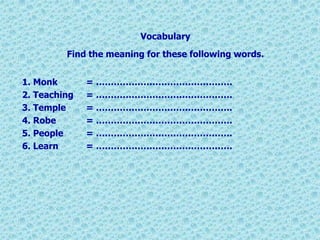 Buddhist monks | PPT