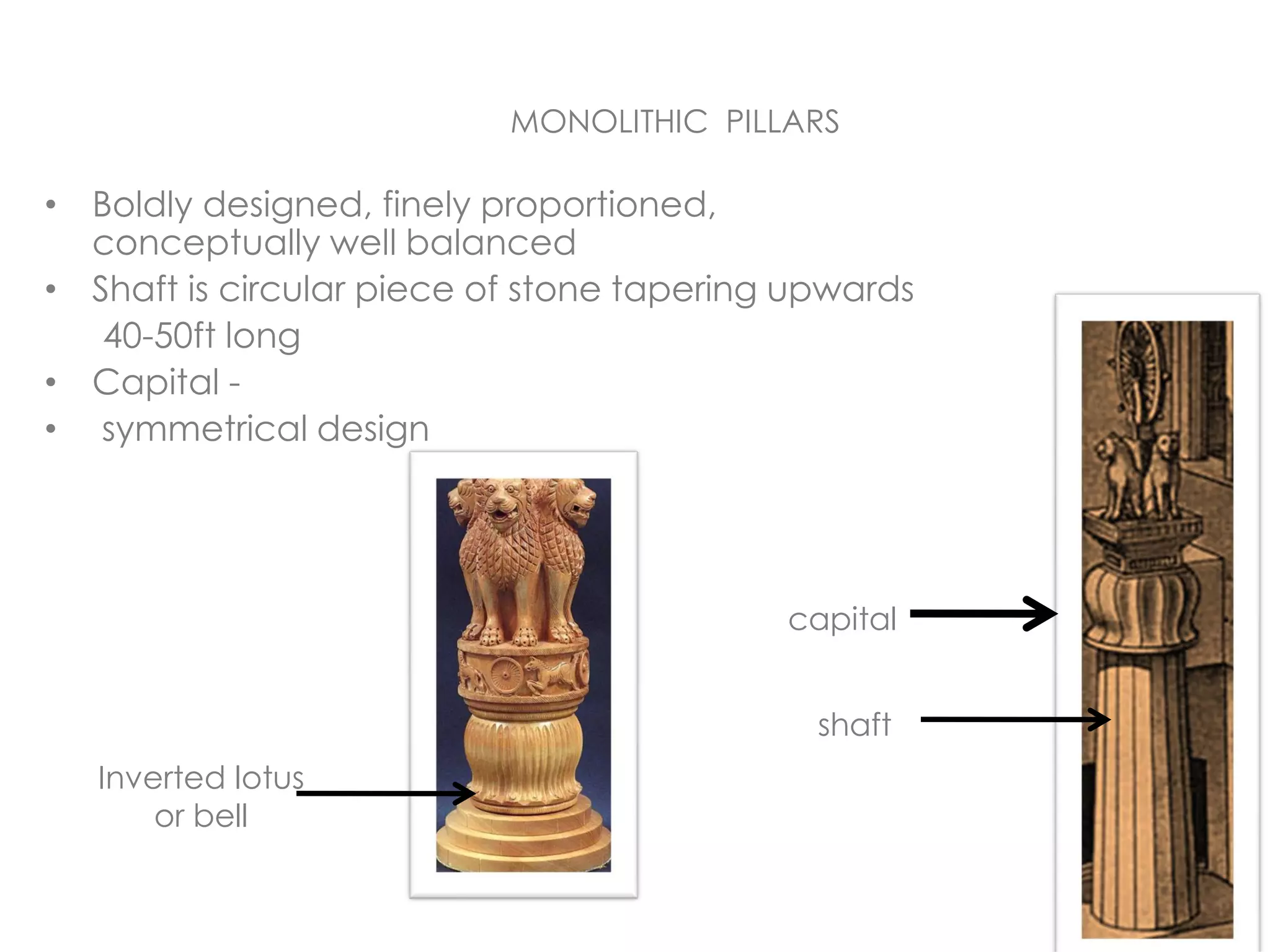 Buddhist monuments_ sanchi, amaravathi & monolithic pillars. | PDF
