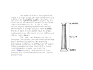 Buddhist monuments_ sanchi, amaravathi & monolithic pillars. | PDF