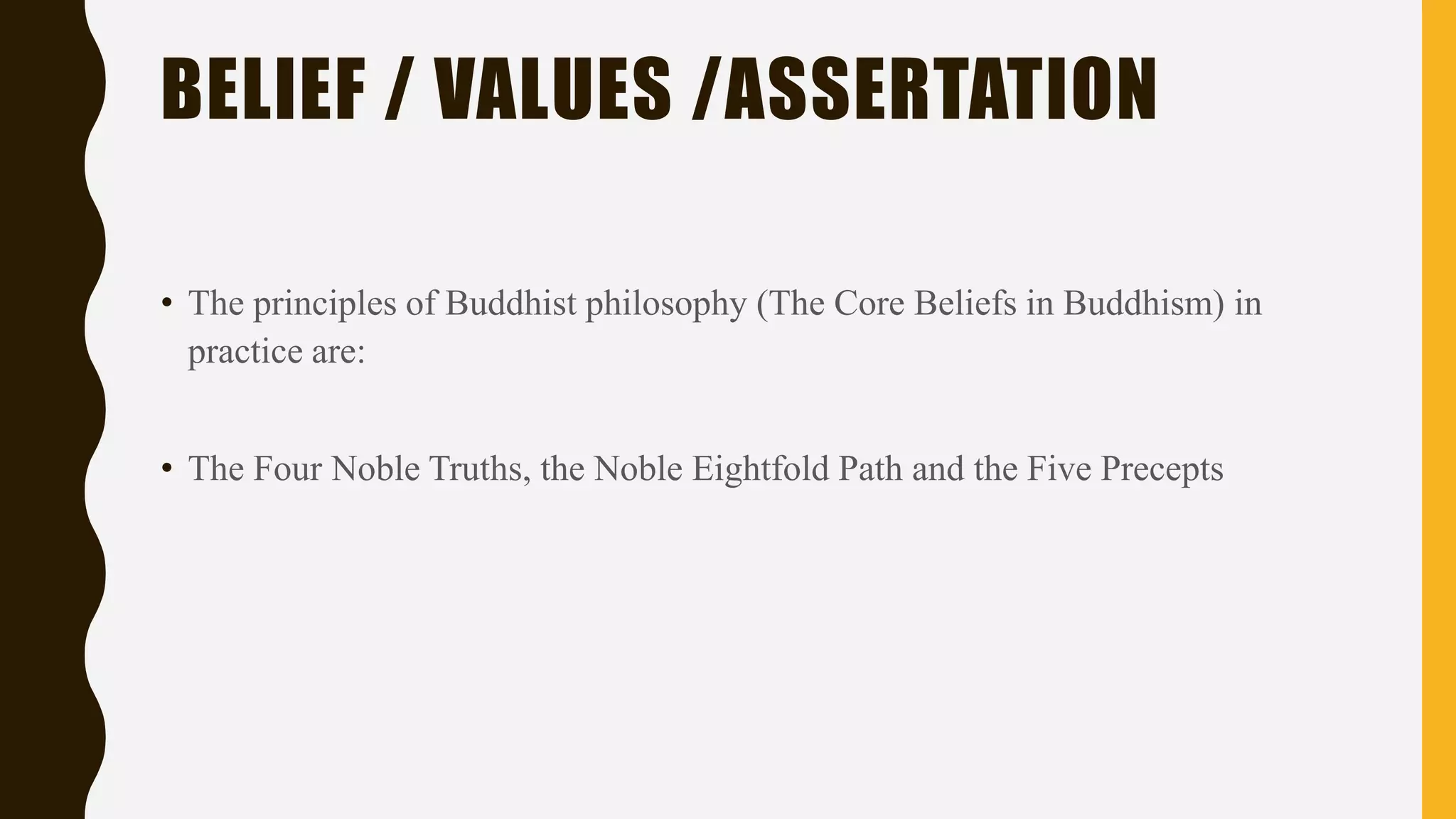 Buddhist philosophy ppt | PPTX