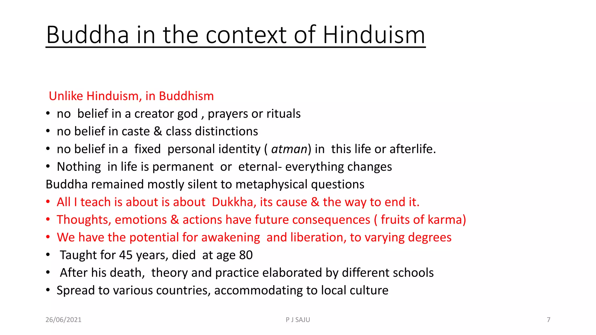 Buddhist Psychology and CBT | PPTX