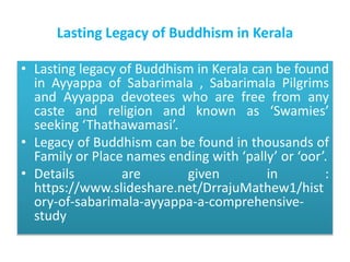 EZHAVAS , PULAYAS & MALAYARAYAS - BUDDHIST ROOT | PPTX