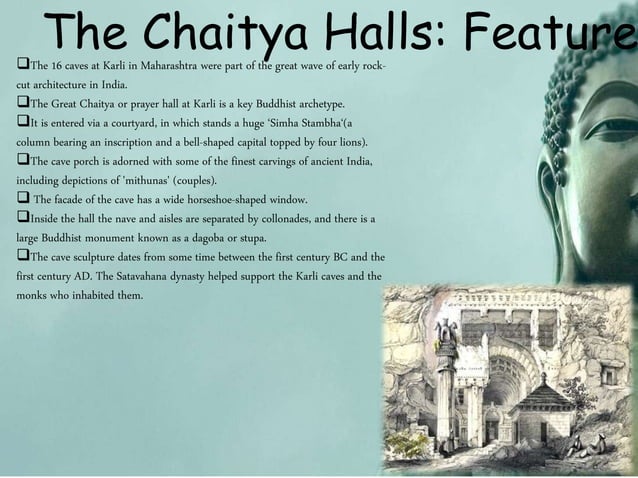 Chaitya Hall At Karli | PPTX | Buddhism | Religion & Spirituality