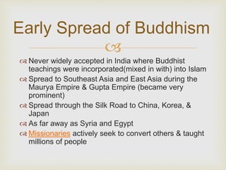 Buddhism indus river valley | PPTX