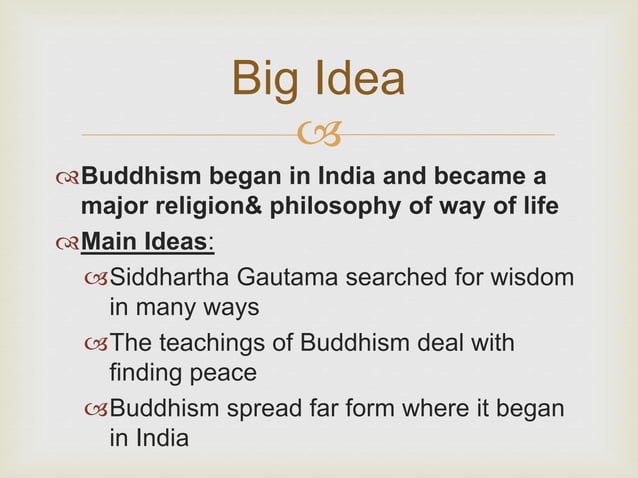 Buddhism indus river valley | PPT