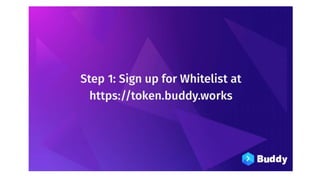 How to buy Buddy token in 4 steps | PPT