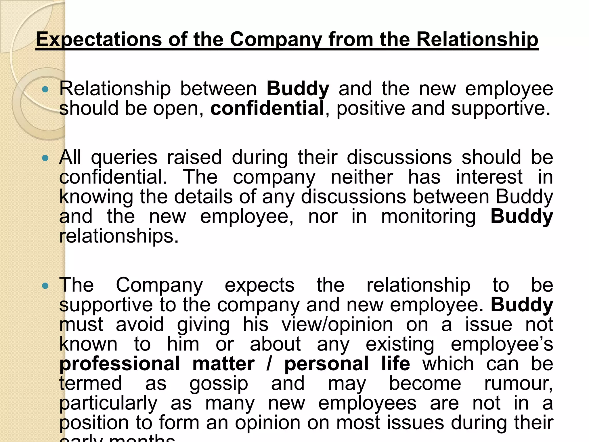 Buddy program | PPTX