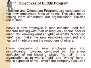 Buddy program | PPTX