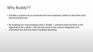 Buddy program | PPTX