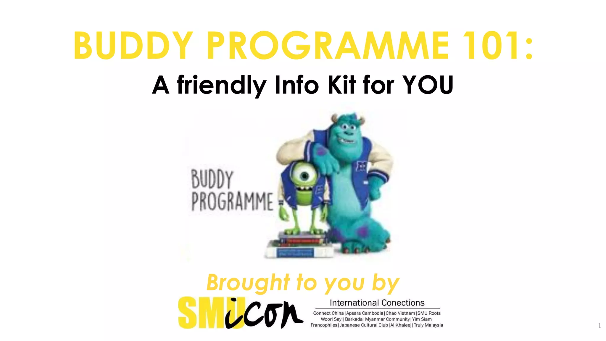 Buddy Programme 101 | PPTX