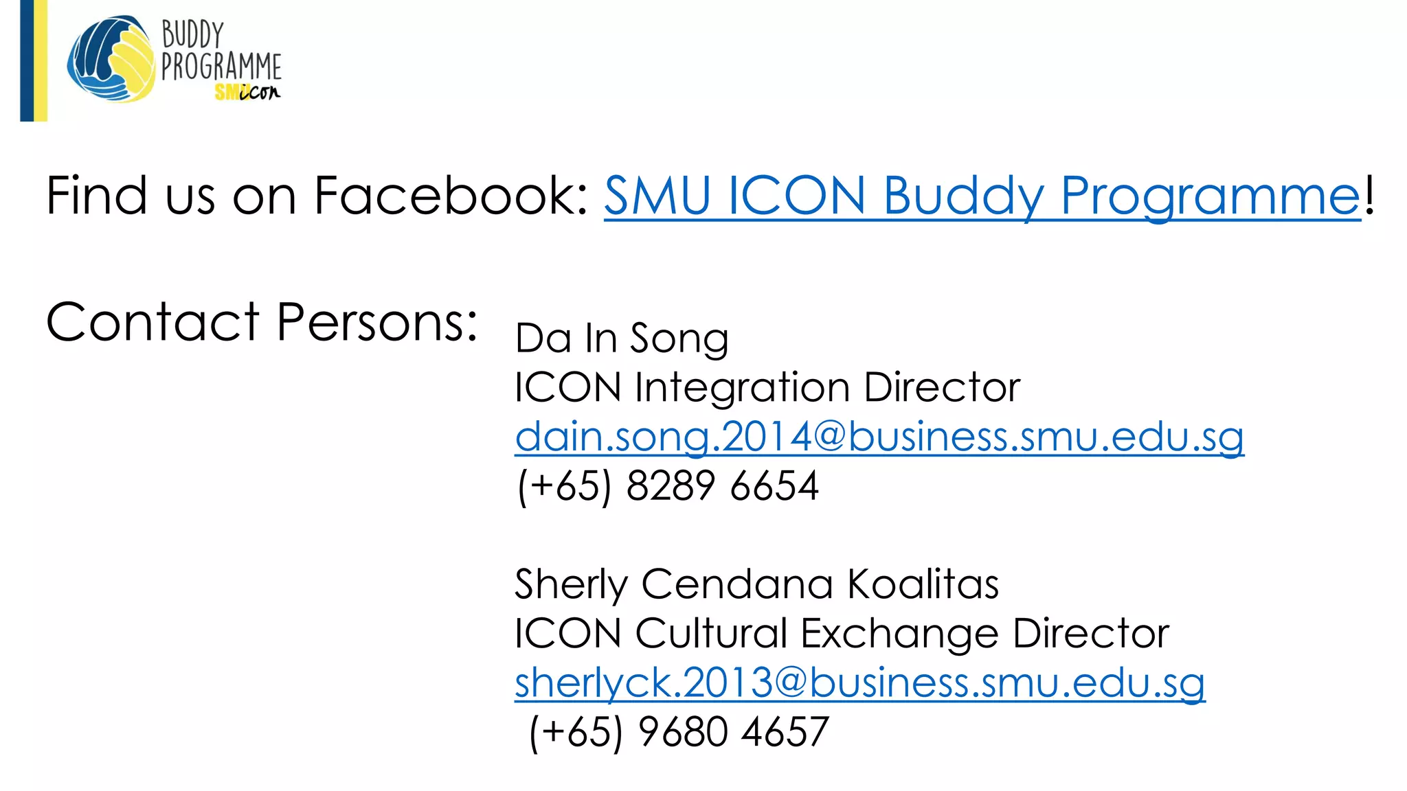 Buddy Programme 101 | PPTX