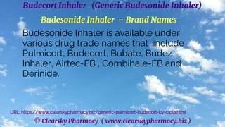 Budecort Inhaler (Generic Budesonide Inhaler) | PDF