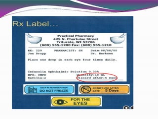 Beyond use date pharmacy in public health | PPTX