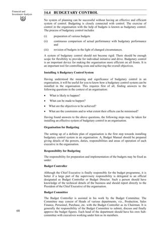 Budget | PDF