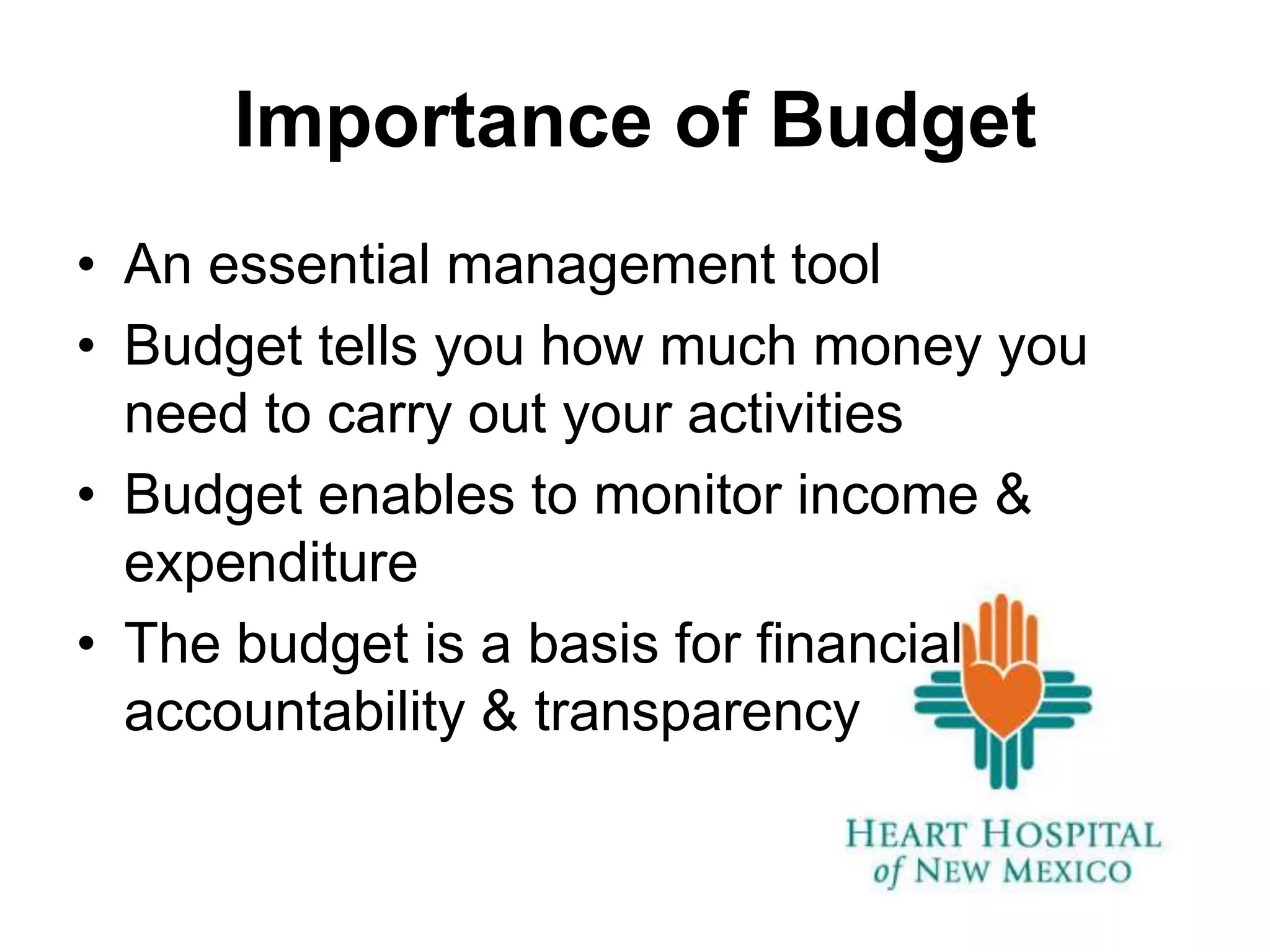 Budget In Nursing Administration | PPTX