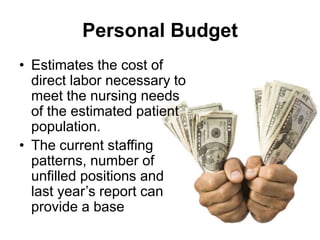 Budget In Nursing Administration | PPTX
