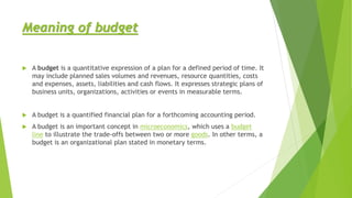 Budget | PPTX