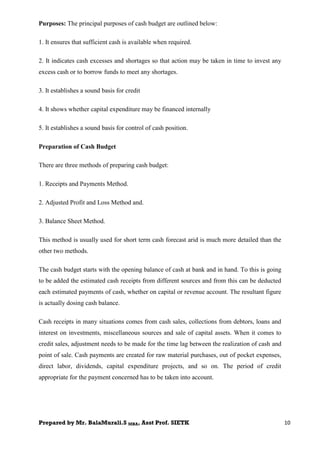 Budget | PDF