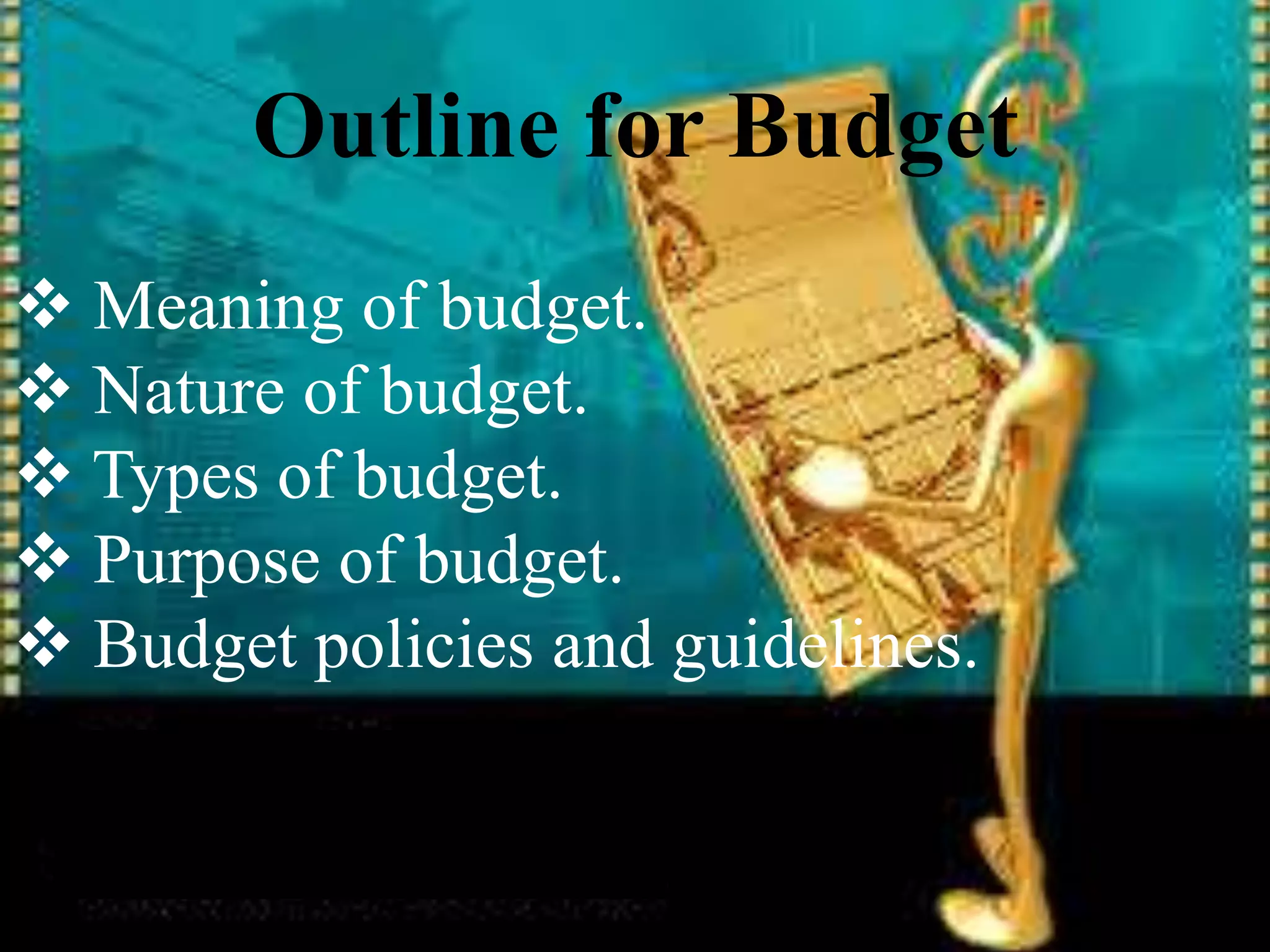 Budget ppt by kvs | PPTX