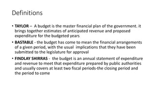 Budget | PPTX