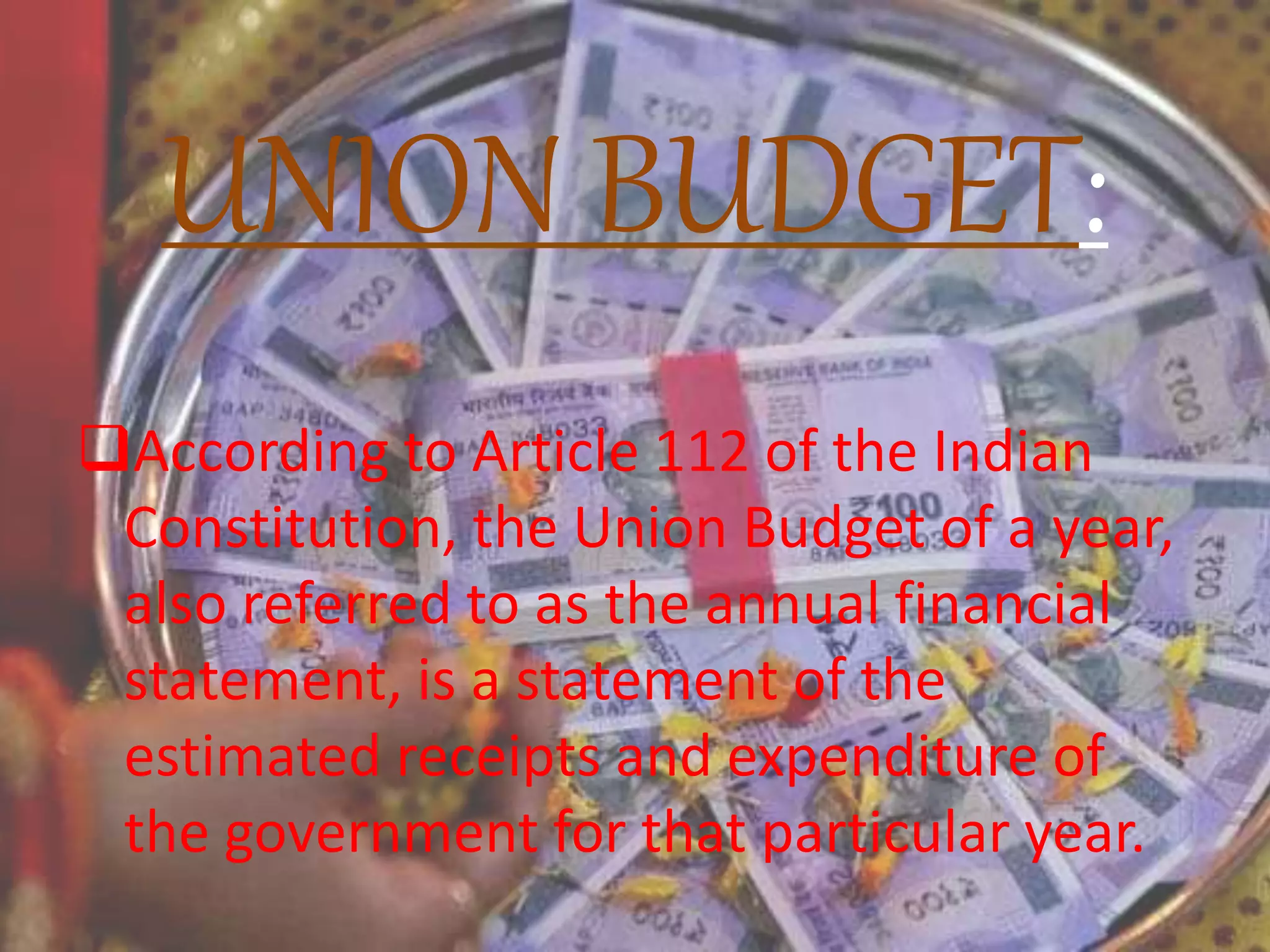 EDUCATION BUDGET OF INDIA | PPTX