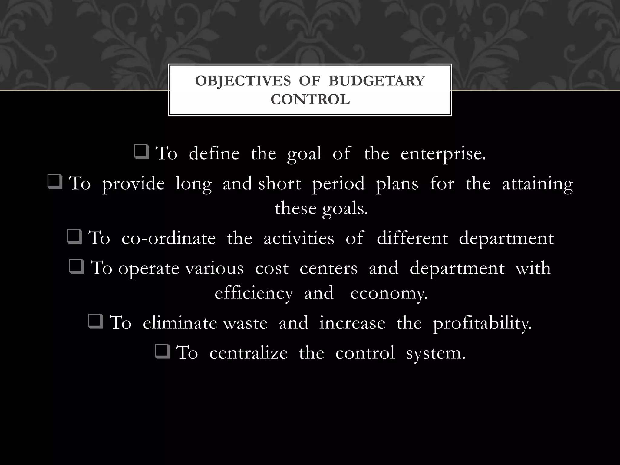Budget - Meaning, Definition and Objectives | PPT Budget - Meaning, Definition and Objectives | PPT