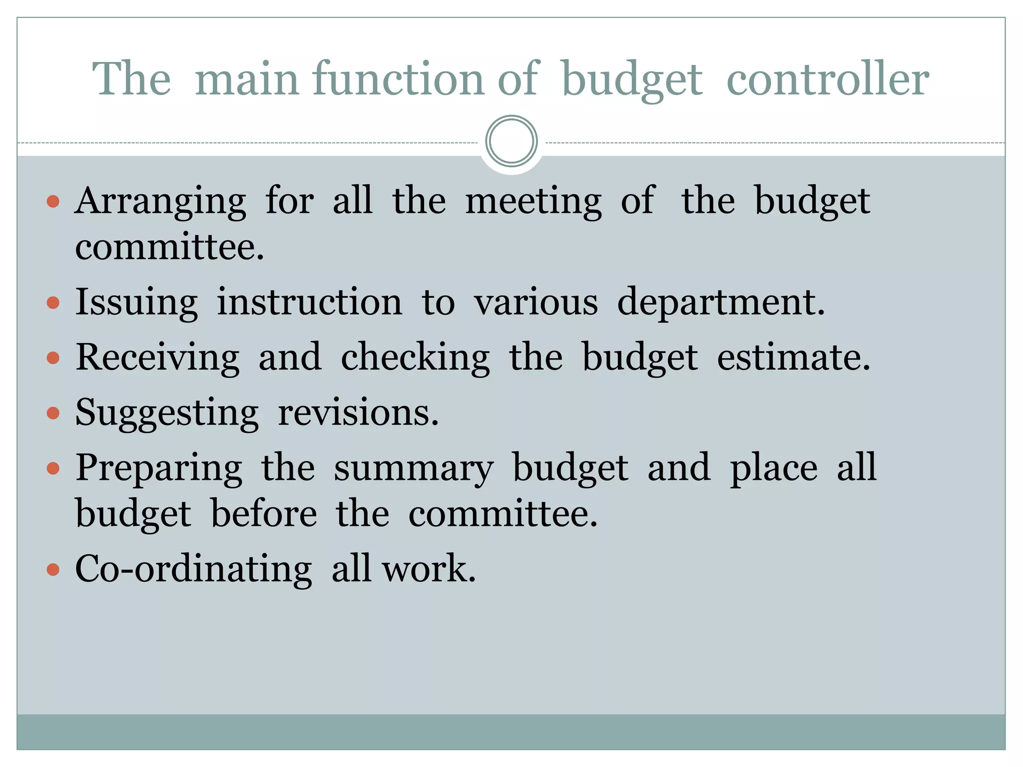 Budget - Meaning, Definition and Objectives | PPTX