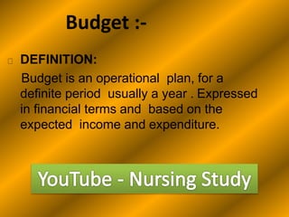 Budget | PPT