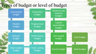fiscal planning (Budgeting) | PPTX