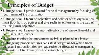 fiscal planning (Budgeting) | PPTX