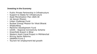 Union Budget presentation ppt for finance and economy | PPT