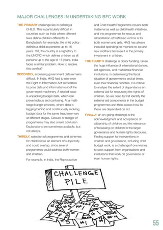 Budget for Children Analysis A Beginners’ Guide | PDF