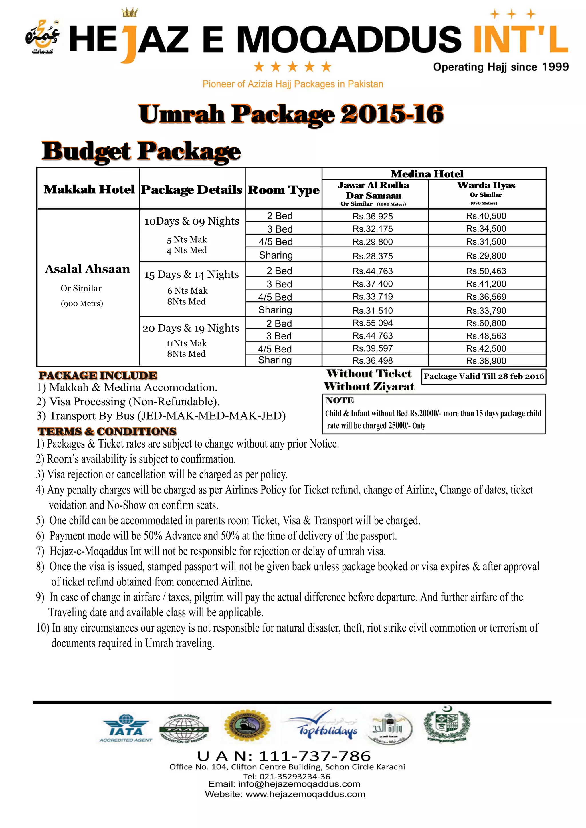 Budget package | PDF
