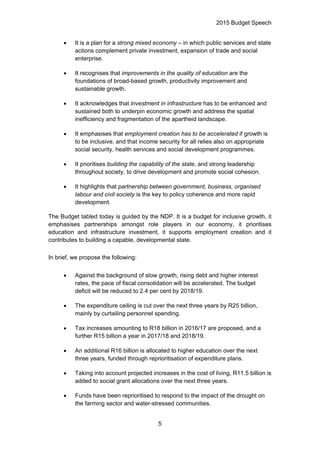 Budget speech-2016 | PDF