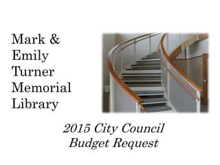 2015 Library Budget Presentation | PPT